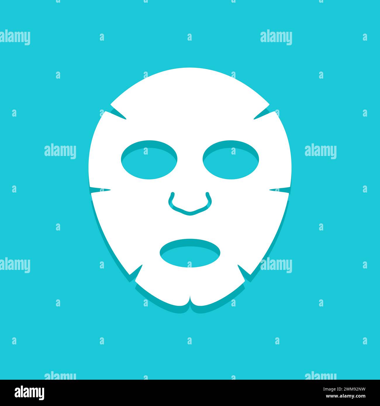 Female sleeping mask Stock Vector Images - Alamy