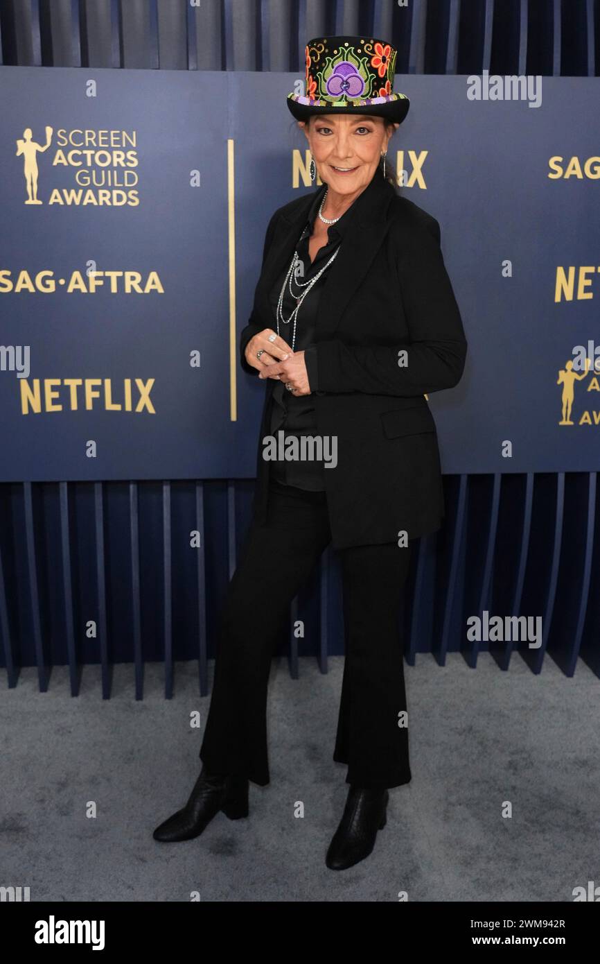 Tantoo Cardinal arrives at the 30th annual Screen Actors Guild Awards ...