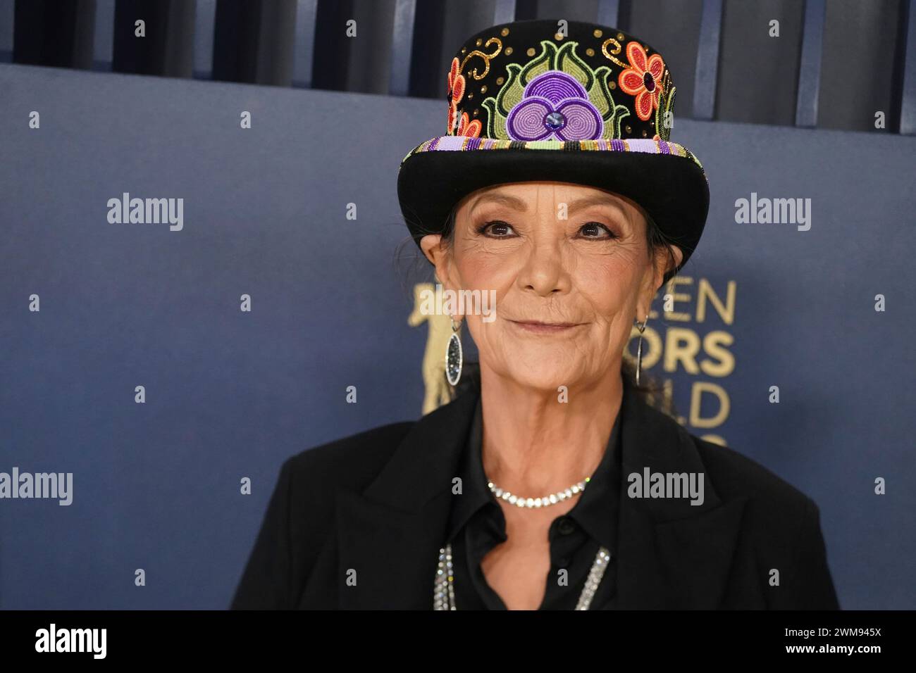 Tantoo Cardinal arrives at the 30th annual Screen Actors Guild Awards ...