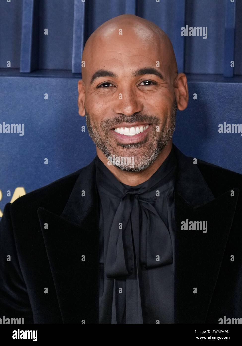 Los Angeles, USA. 24th Feb, 2024. Melvin Robert walking on the red ...