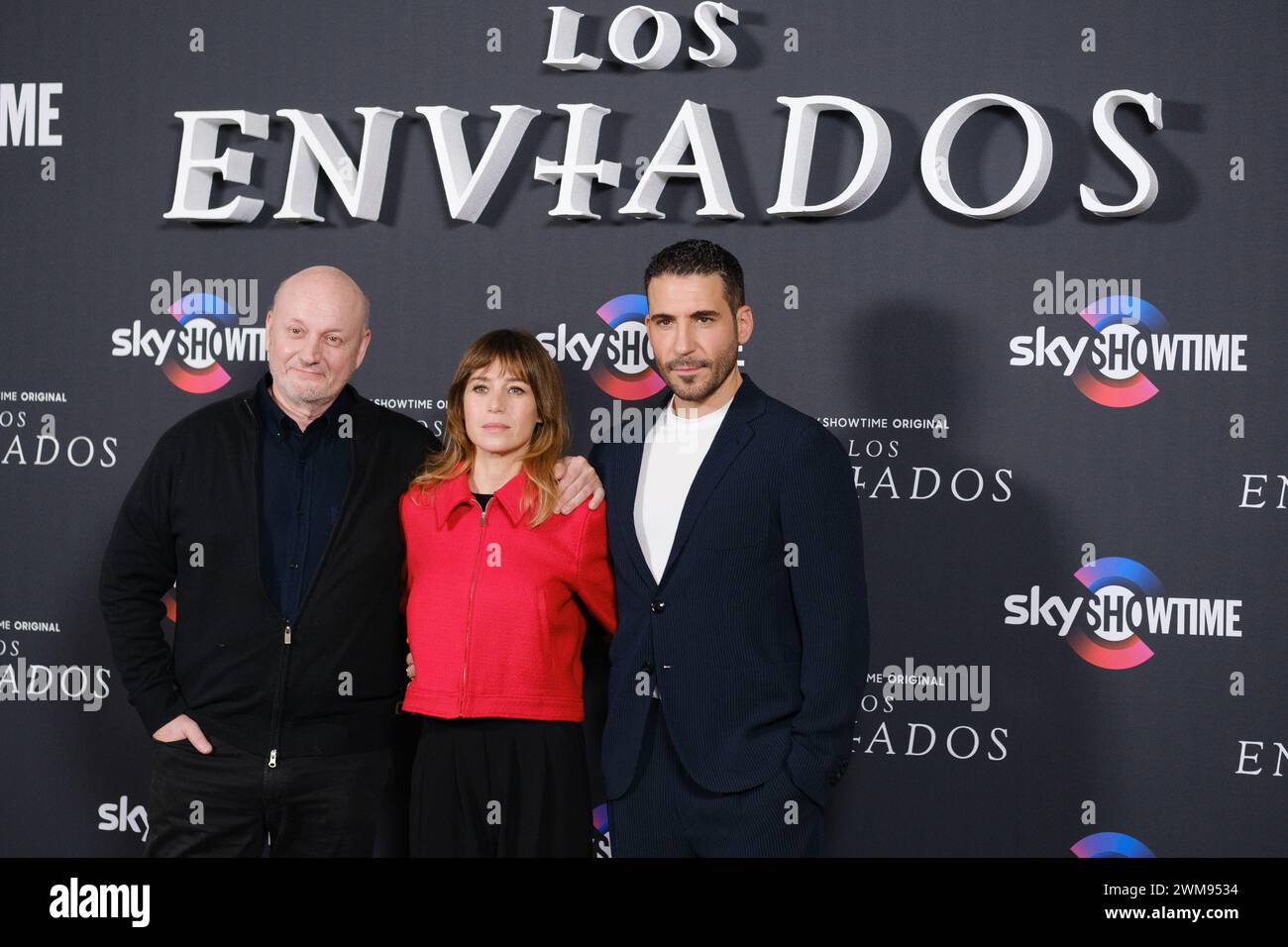 the Madrid photocall for "Los Enviados" at Hotel URSO on January 24 ...