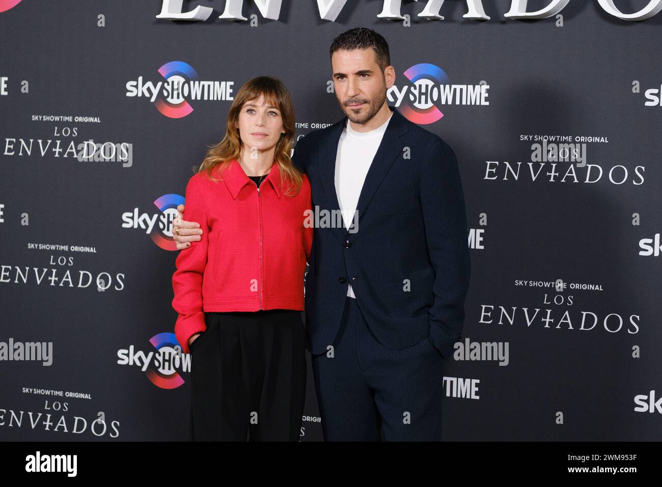 Marta etura and miguel angel silvestre attend the madrid photoca hi-res ...