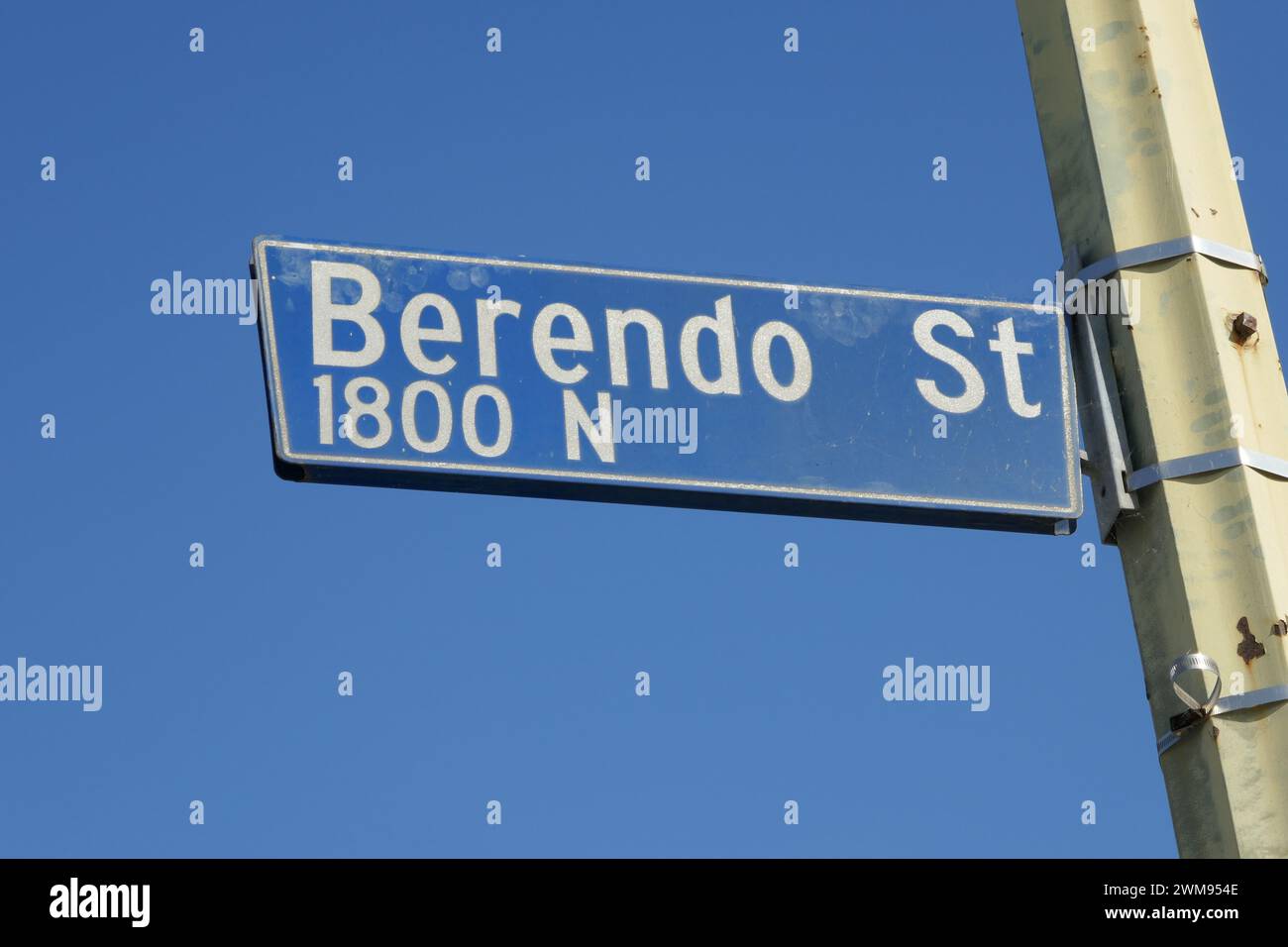 Los Angeles, California, USA 22nd February 2024 Berendo Street on ...