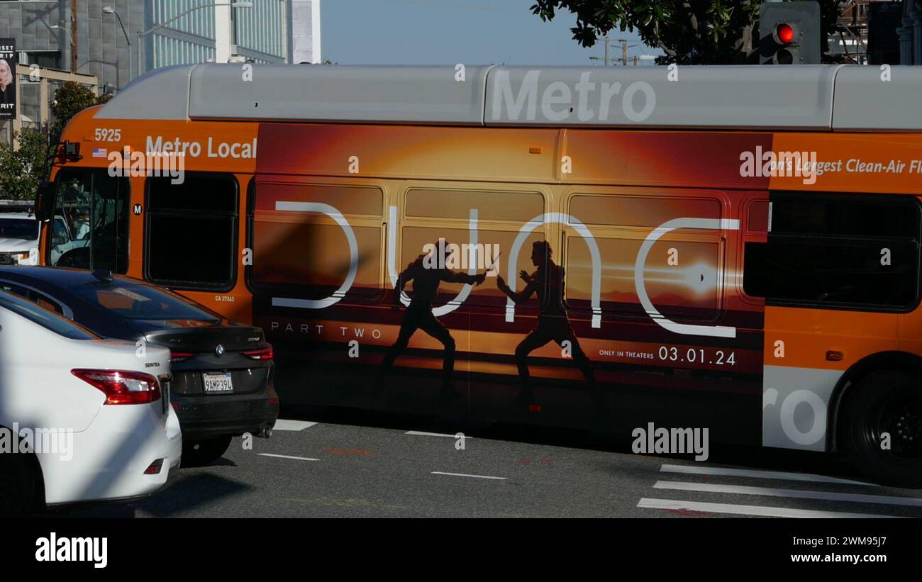 Los Angeles, California, USA 22nd February 2024 A general view of ...