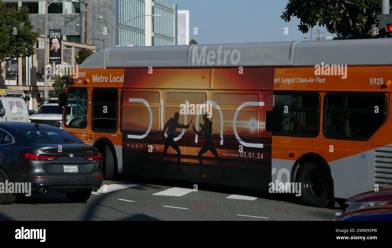 Los Angeles, California, USA 22nd February 2024 A general view of ...