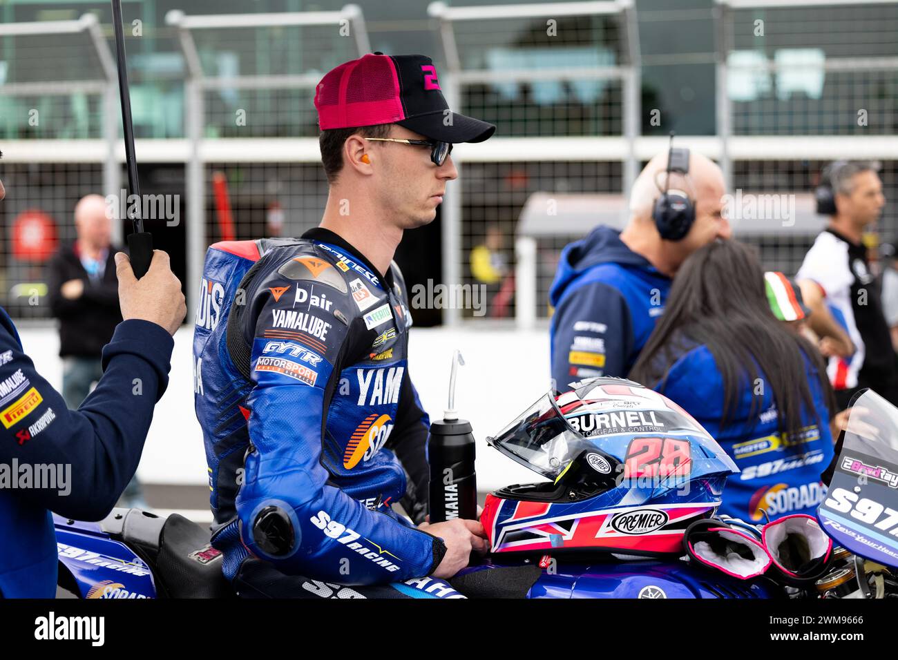 Phillip Island, Australia, 24 February, 2024. Bradley Ray of United ...