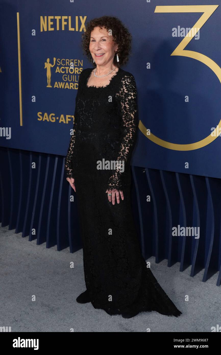 Rhea Perlman arrives at the 30th annual Screen Actors Guild Awards on ...