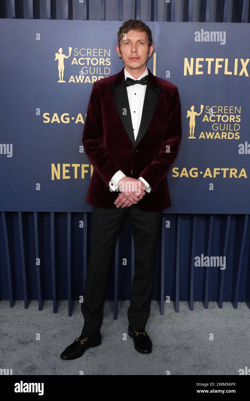 Bronson Webb arrives at the 30th annual Screen Actors Guild Awards on ...