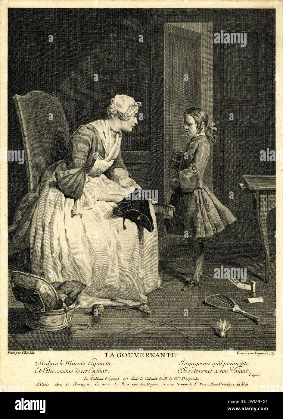 Gouvernante hi-res stock photography and images - Alamy