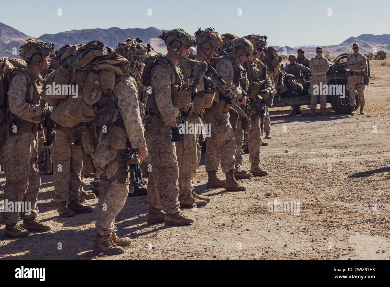 U.S. Marines with Company F., 2nd Battalion, 4th Marine Regiment, 1st ...