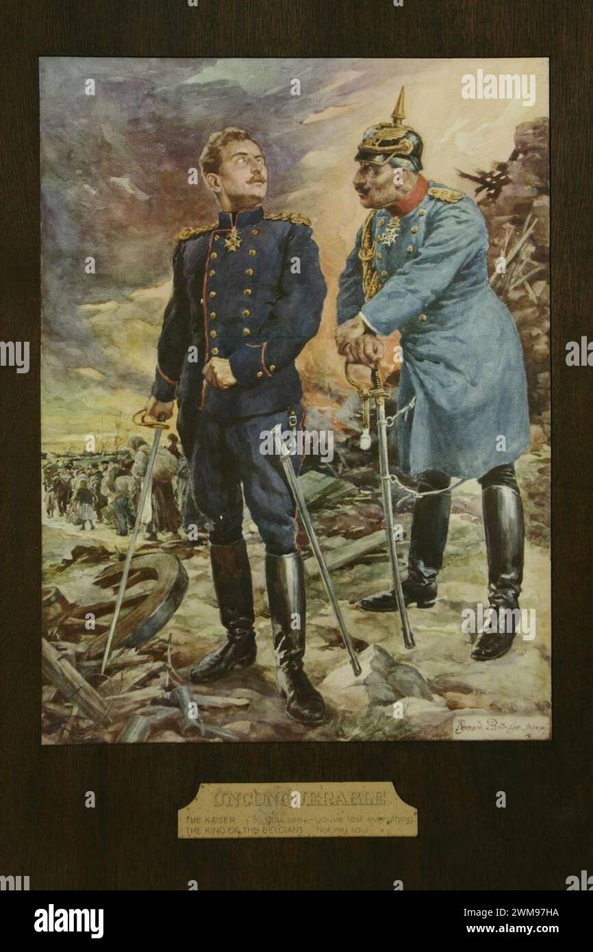 Bernard Partridge - Unconquerable Stock Photo - Alamy
