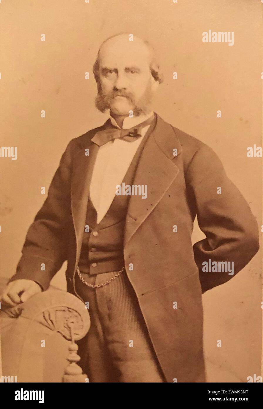 Bernhard Freudenberg (1823-1877) portrait circa 1870 by Carl Günther ...