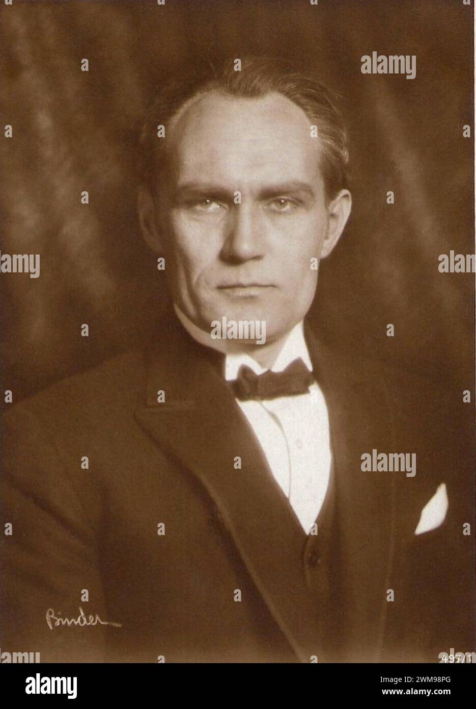 Bernhard Goetzke by Alexander Binder Stock Photo - Alamy