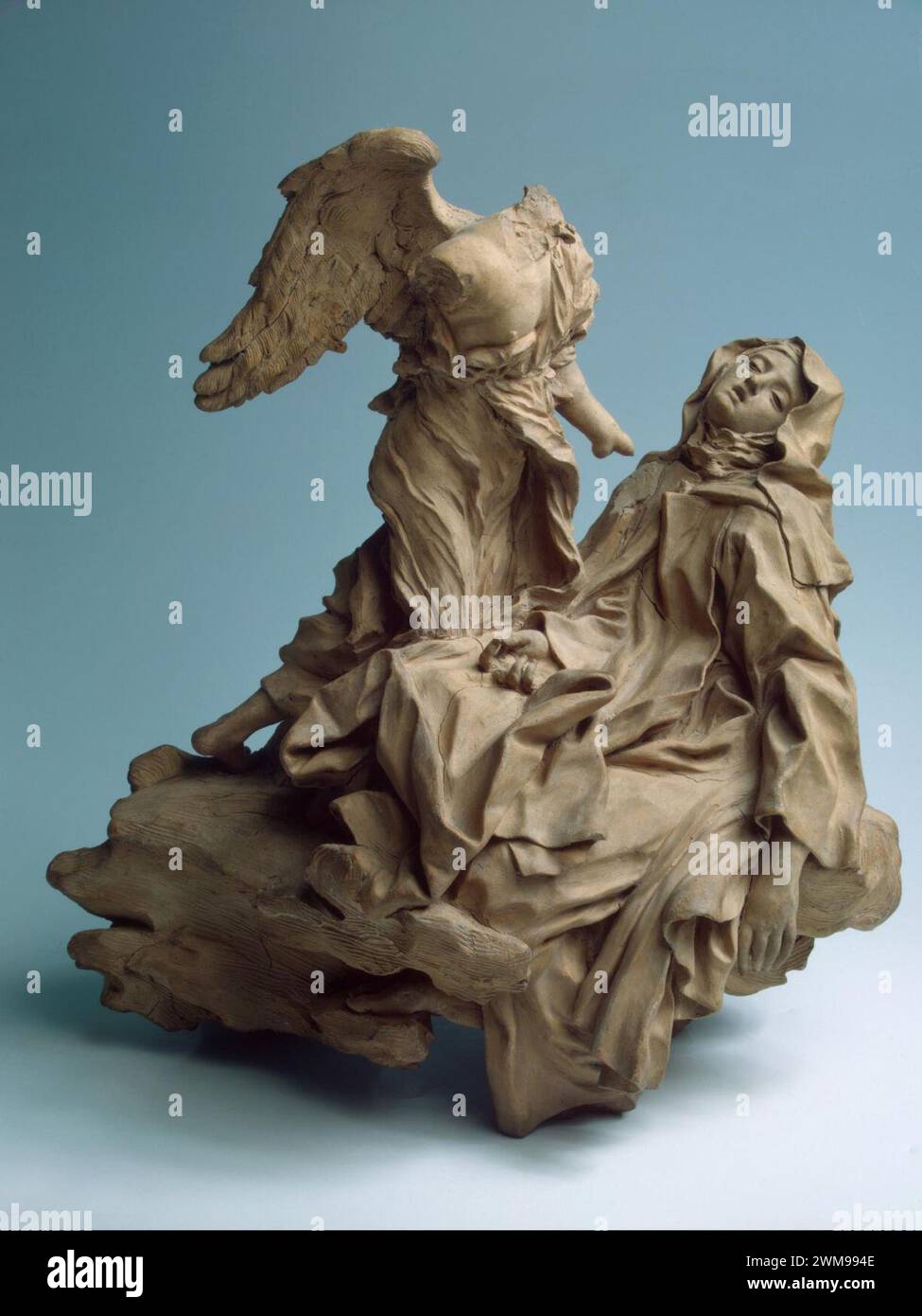 Bernini Ecstasy of St Teresa Terracotta Model Hermitage Stock Photo - Alamy