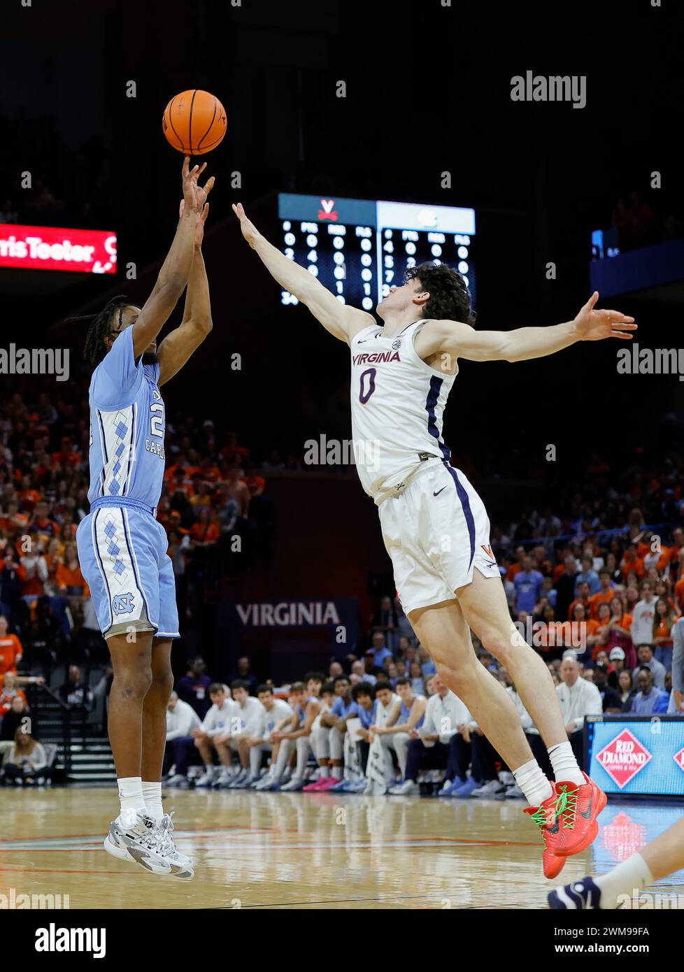 Charlottesville, VA, USA. 24th Feb, 2024. University of North Carolina ...