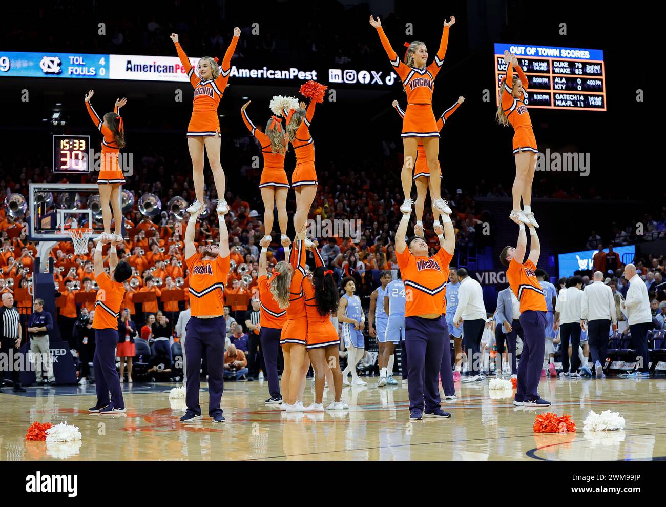 Charlottesville, VA, USA. 24th Feb, 2024. University of Virginia ...