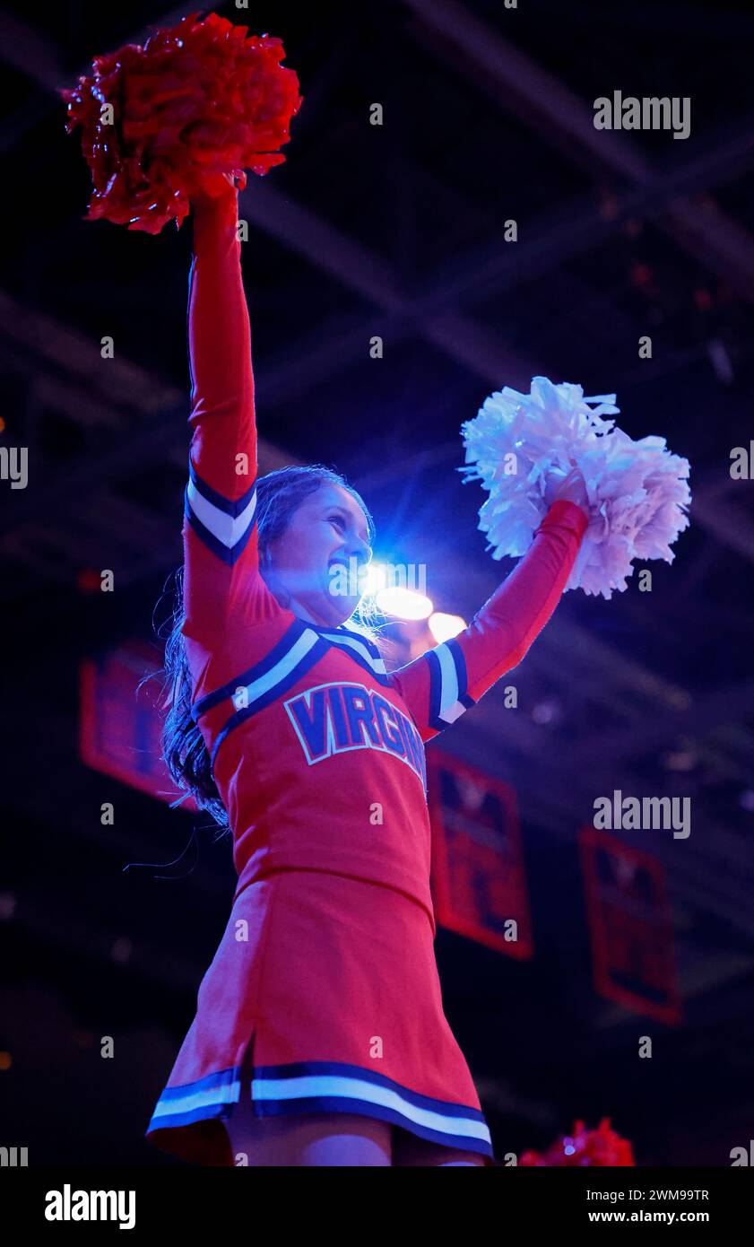 Charlottesville, VA, USA. 24th Feb, 2024. A University of Virginia ...