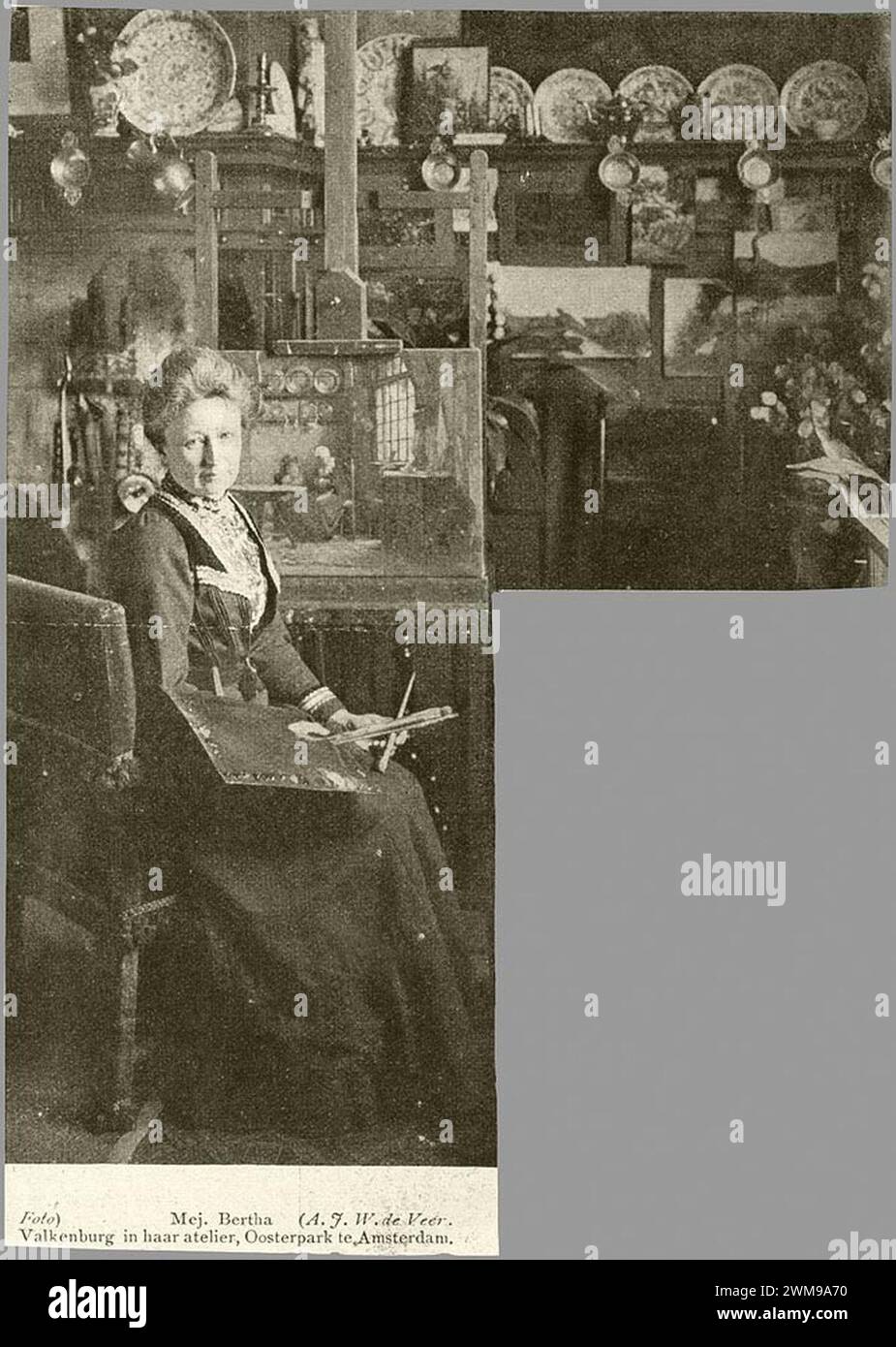 Bertha Valkenburg — urn-gvn-CBG01-022074-medium Stock Photo - Alamy