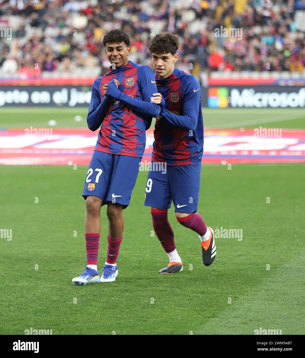 Sabadell, Barcelona, Spain. 24th Feb, 2024. Barcelona Spain 24.02.2024 ...