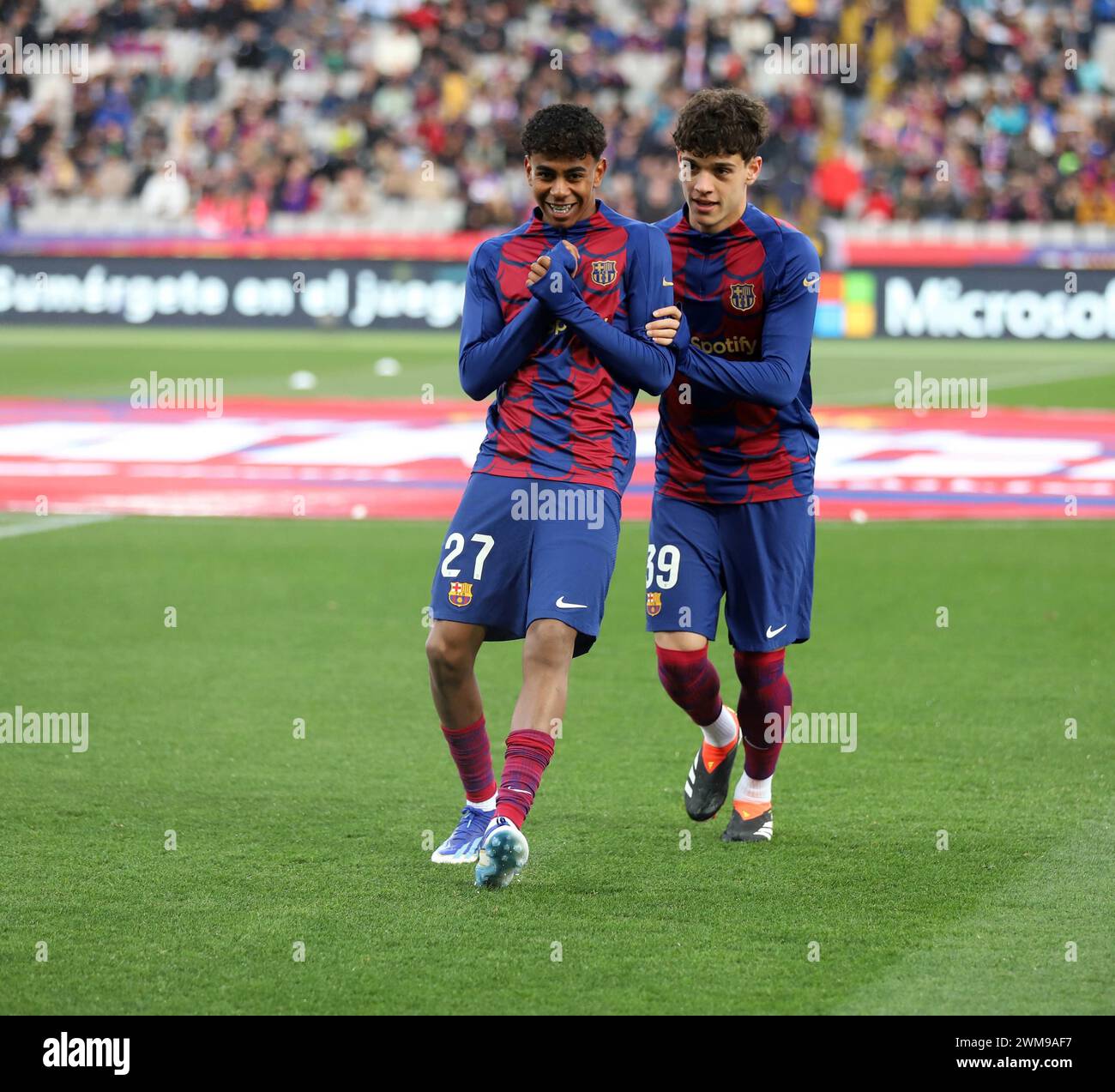 Sabadell, Barcelona, Spain. 24th Feb, 2024. Barcelona Spain 24.02.2024 ...