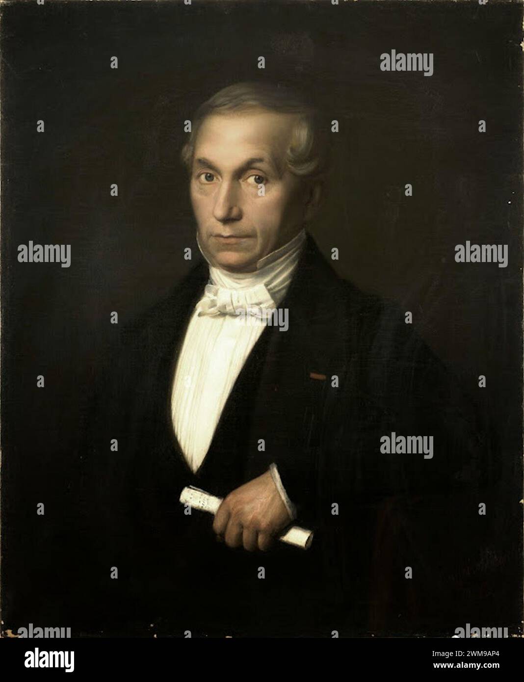 Berthier 1853 painting-Cyprien Briot Stock Photo - Alamy