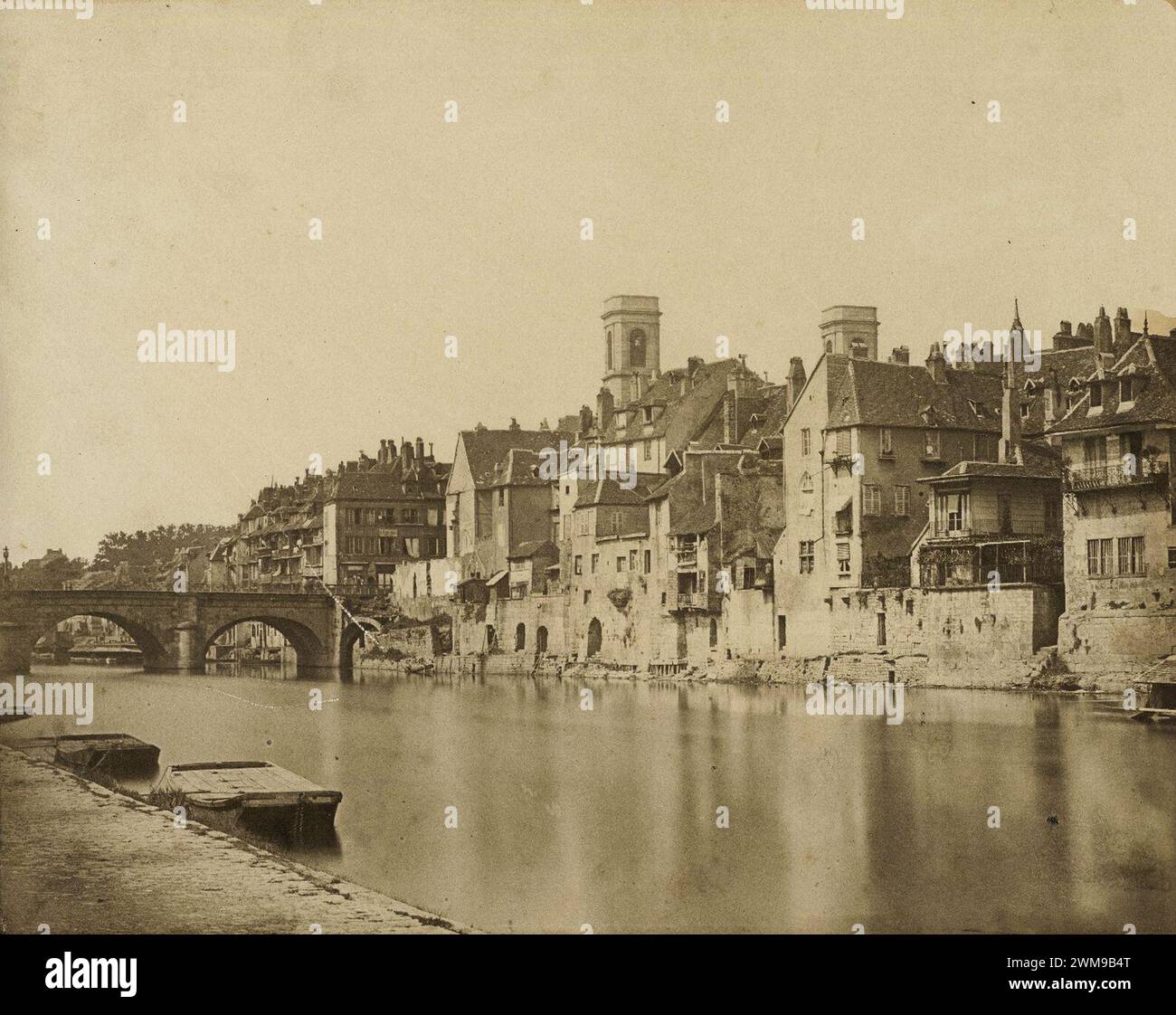 Besançon, le quartier Battant au XIXe siècle (1 Stock Photo - Alamy