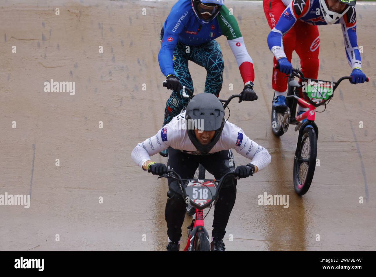 Brisbane, Australia. 24th February 2024. Jesse Asmus (518 Australia ...