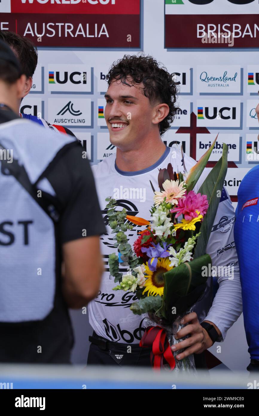 Brisbane, Australia. 24th February 2024. Jesse Asmus (518 Australia ...