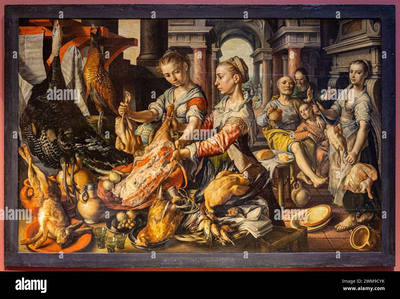 Kitchen scene with christ hi-res stock photography and images - Alamy