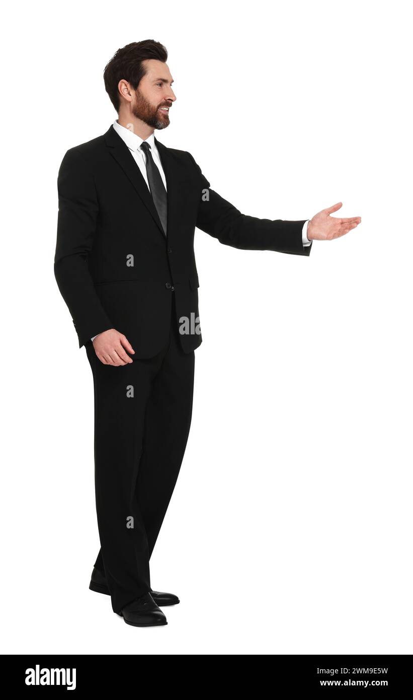 Man greeting Cut Out Stock Images & Pictures - Alamy