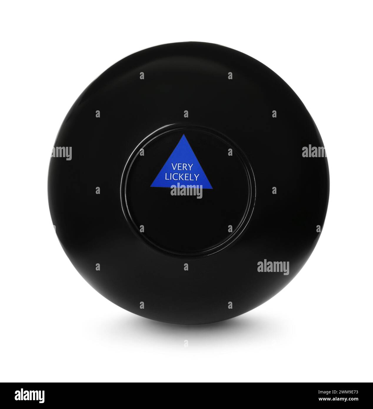 Magic eight ball with prediction Very Likely isolated on white Stock ...