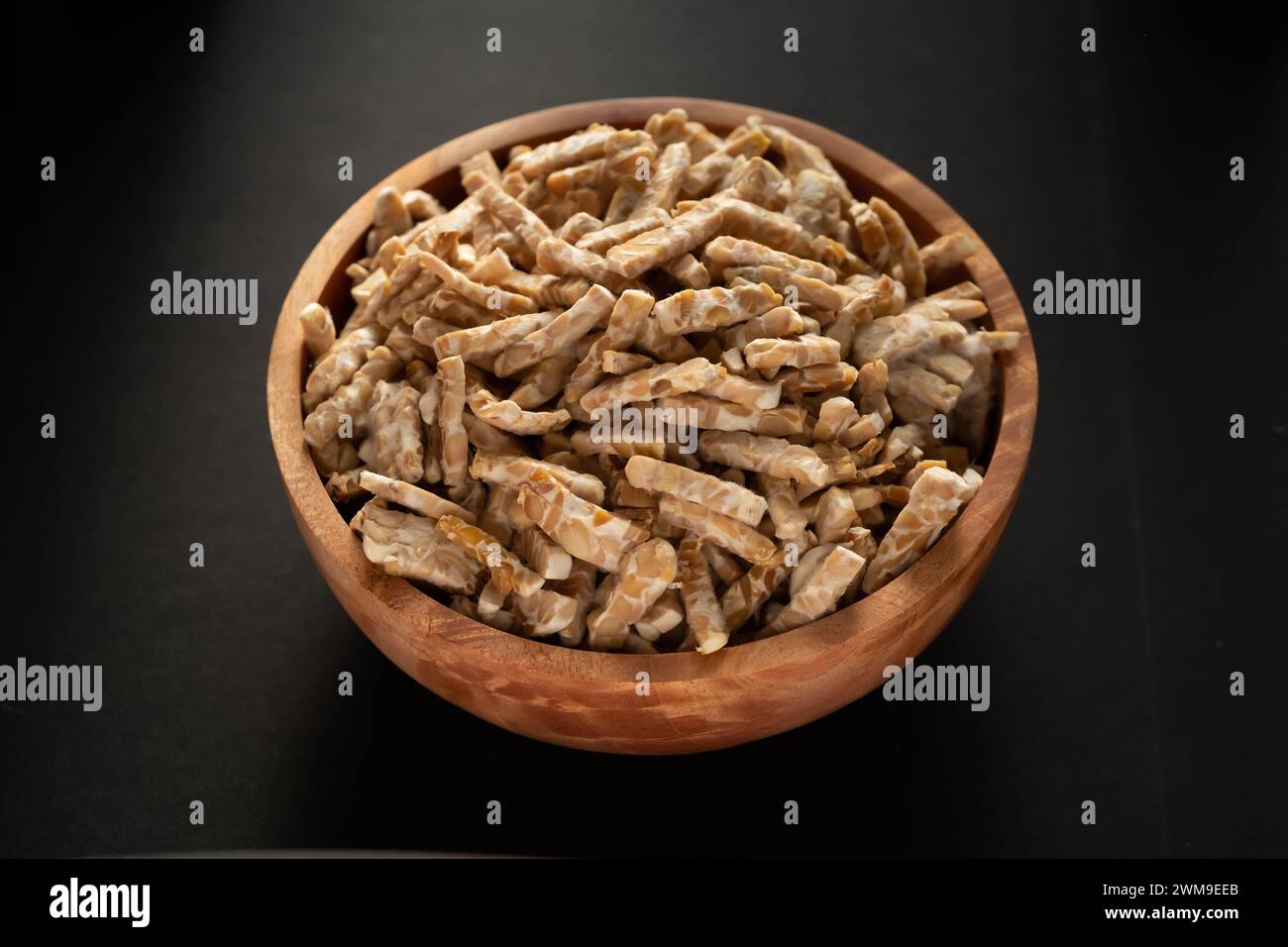 Tempe is a traditional Indonesian food made from fermented soybeans ...