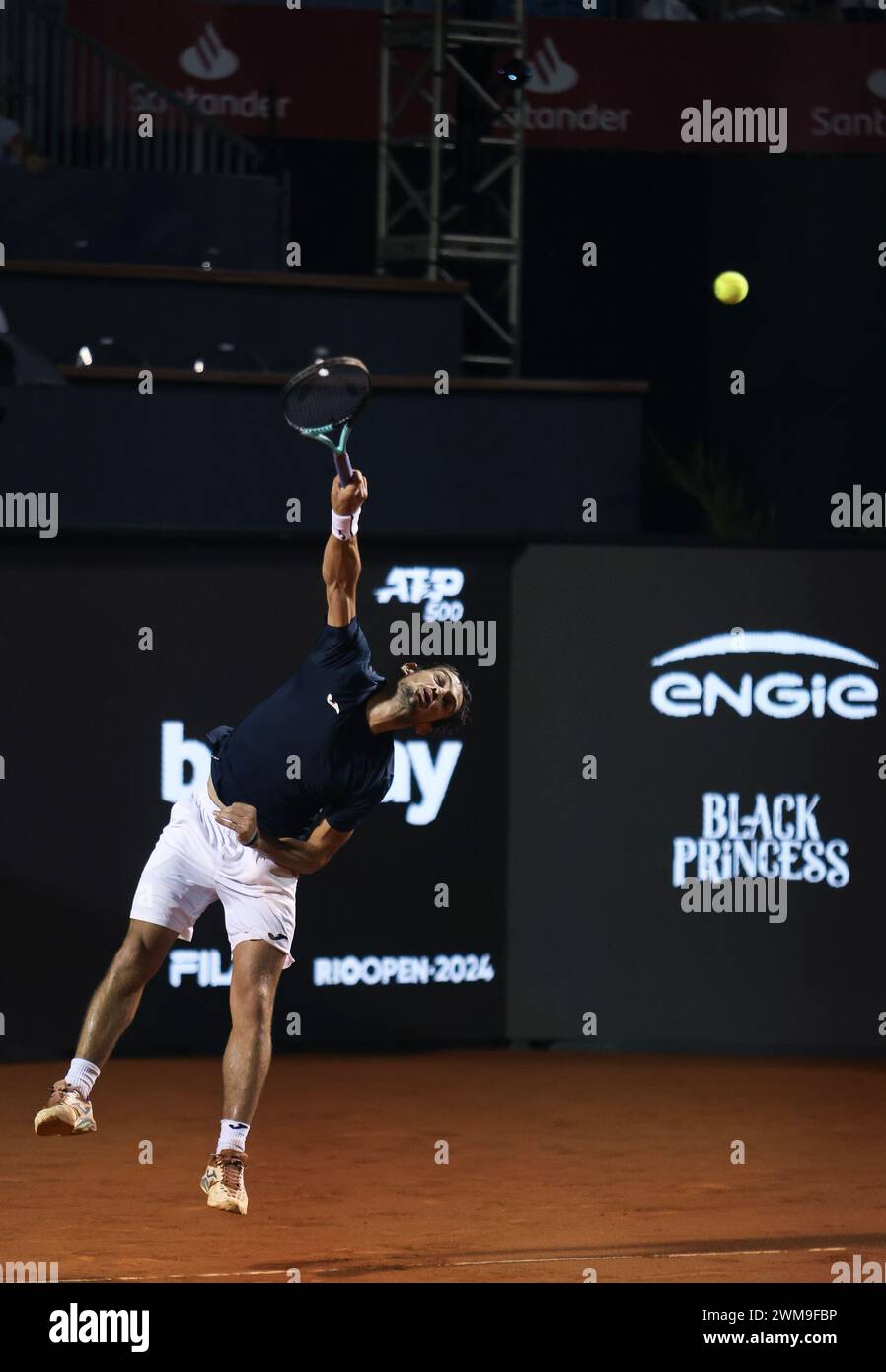 Jockey Club Brasileiro Mariano Navone (ARG) faces Cameron Norrie (GBR ...