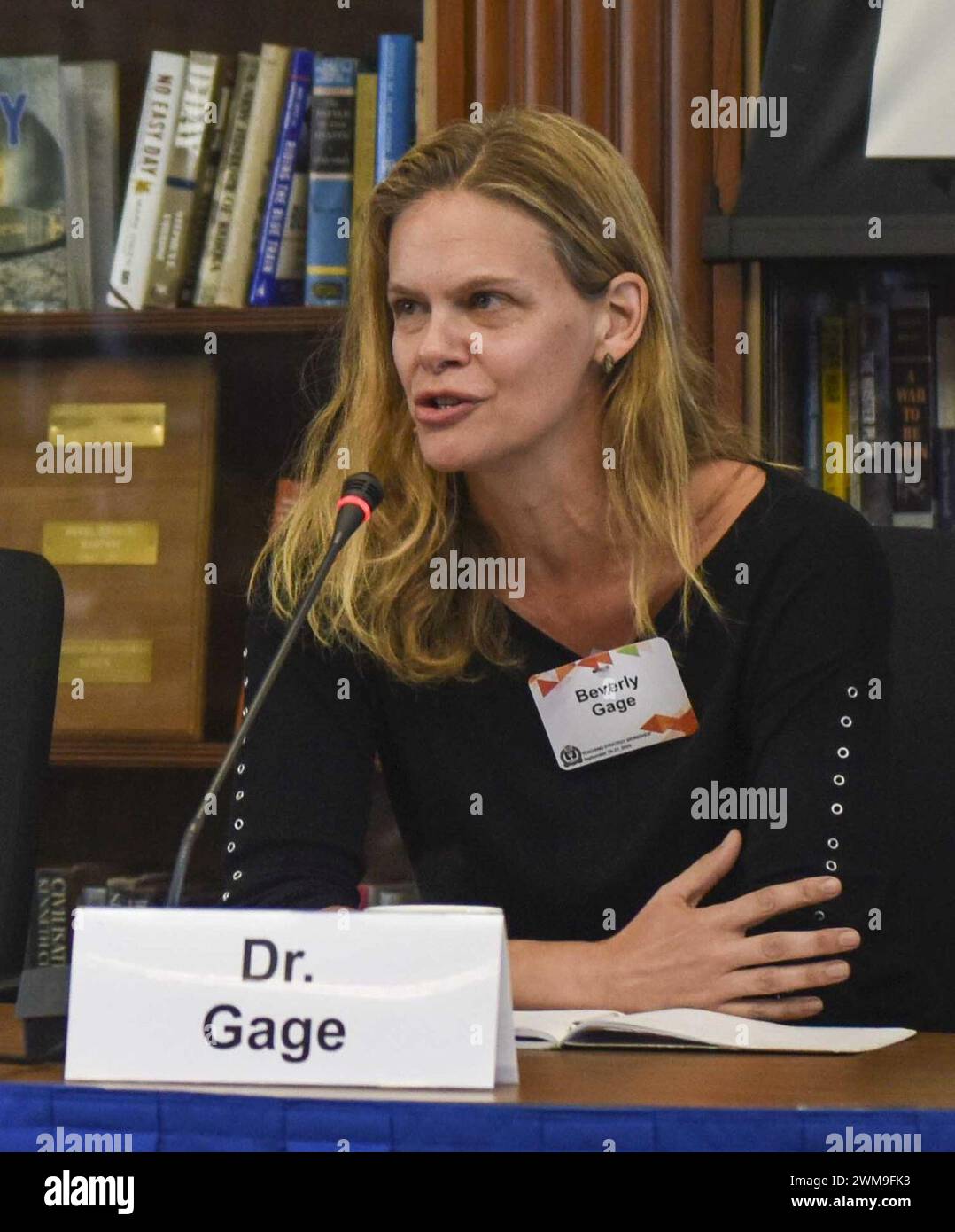 Beverly Gage 2019 (cropped Stock Photo - Alamy