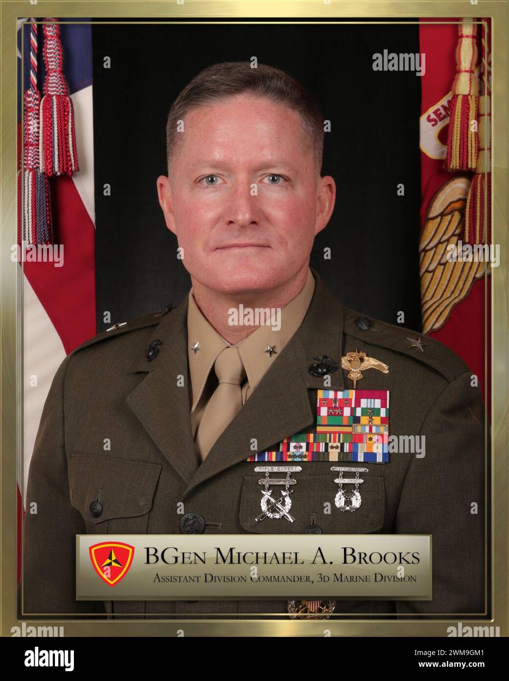 BGen Michael A. Brooks Jr Stock Photo - Alamy