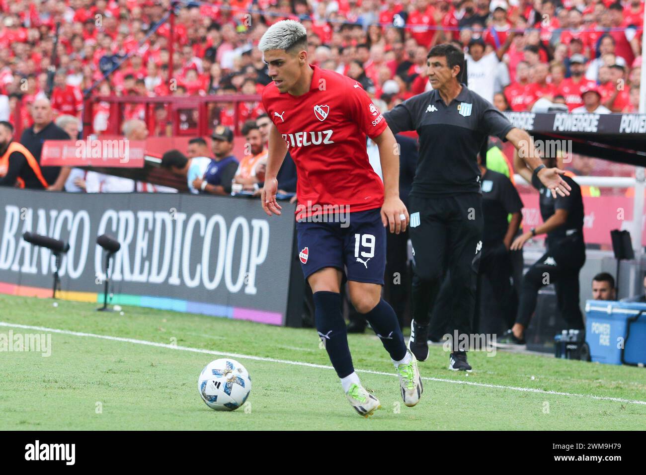Buenos Aires, Argentina. 24th Feb, 2024. Alex Luna of Independiente ...