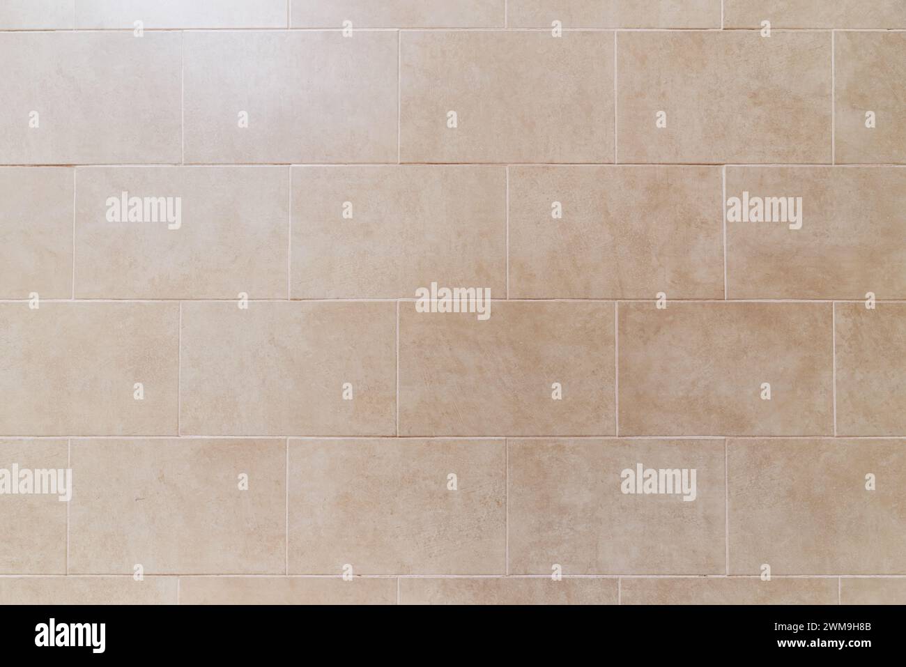 Cream colored tiles background. Vector tile texture Stock Photo - Alamy