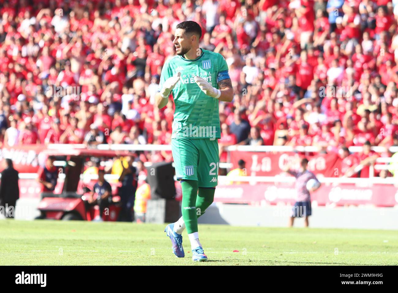 Buenos Aires, Argentina. 24th Feb, 2024. Gabriel Arias of Racing Club ...