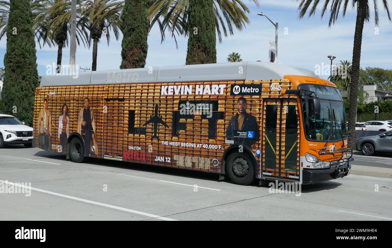 Los Angeles, California, USA 23rd February 2024 Comedian Kevin Hart ...