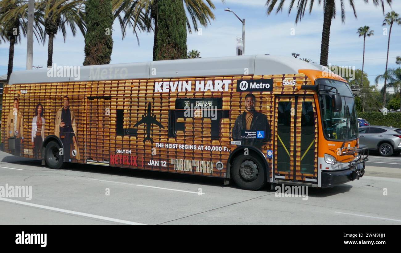 Los Angeles, California, USA 23rd February 2024 Comedian Kevin Hart ...