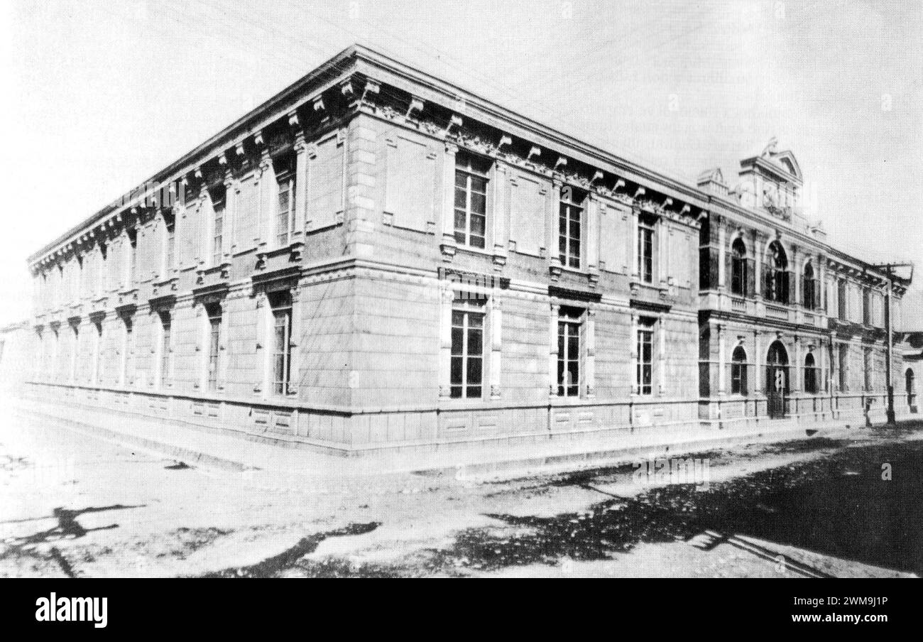 Biblioteca Nacional de Costa Rica, San José, vermutlich um 1910 Stock ...