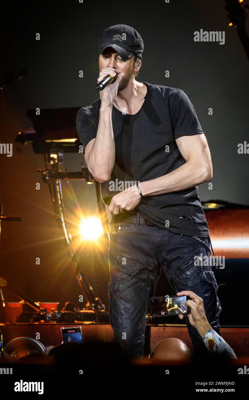 February 23, 2024, Toronto, Ontario, Canada: Spanish singer and ...
