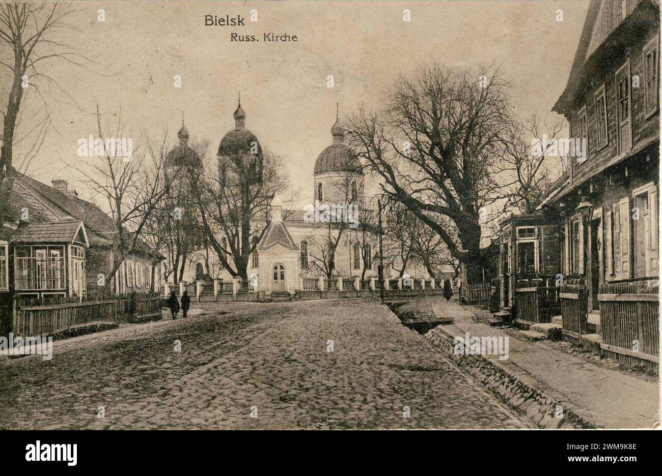 Bielsk, Karmelicki. Бельск, Кармэліцкі (1916 Stock Photo - Alamy