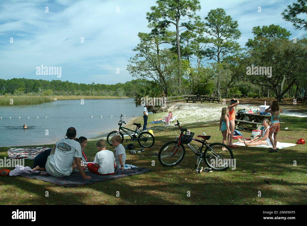 Big Bend Scenic Byway - Ochlockonee River State Park Stock Photo - Alamy
