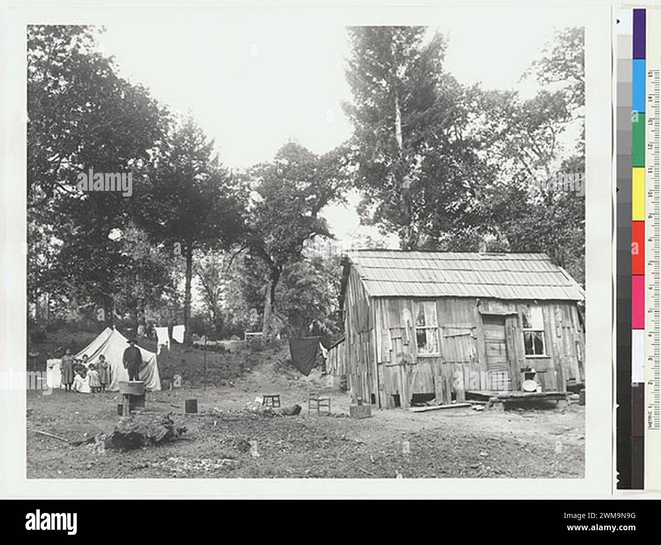 Bill Ray's house and Rose Ray's family Stock Photo - Alamy