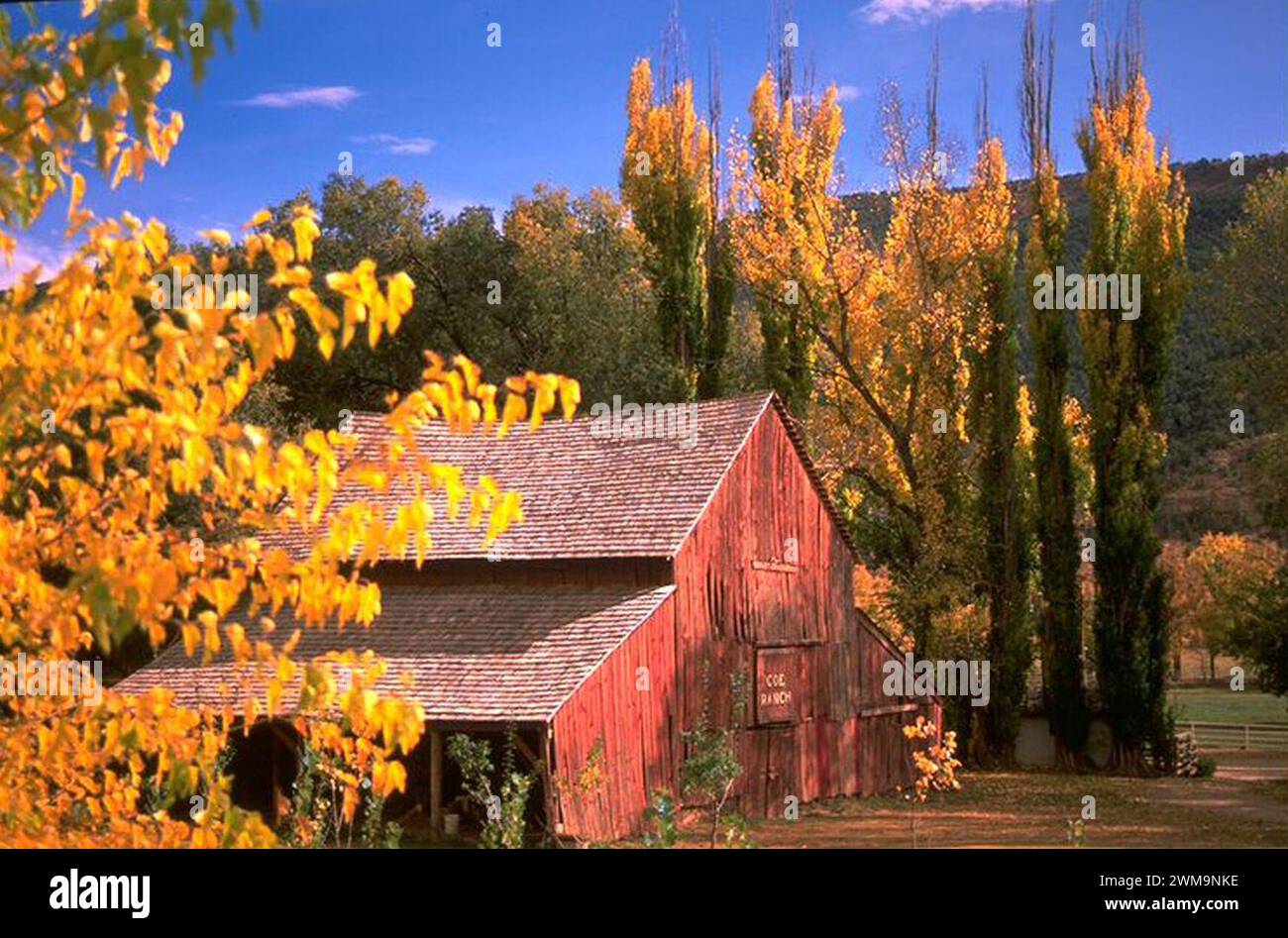 Billy the Kid Trail - Coe Ranch in Hondo, New Mexico Stock Photo - Alamy