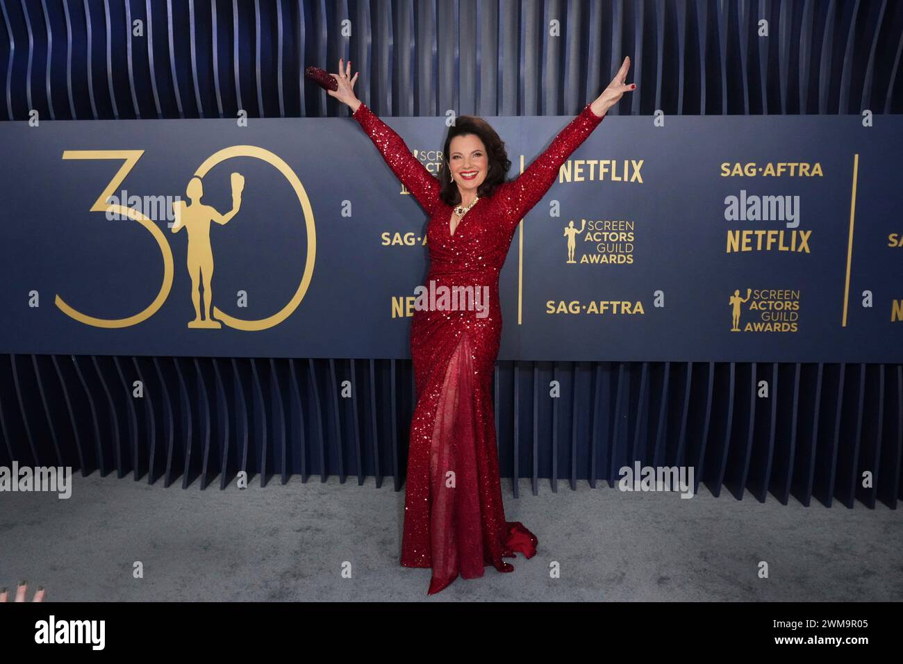 SAG-AFTRA President Fran Drescher arrives at the 30th annual Screen ...