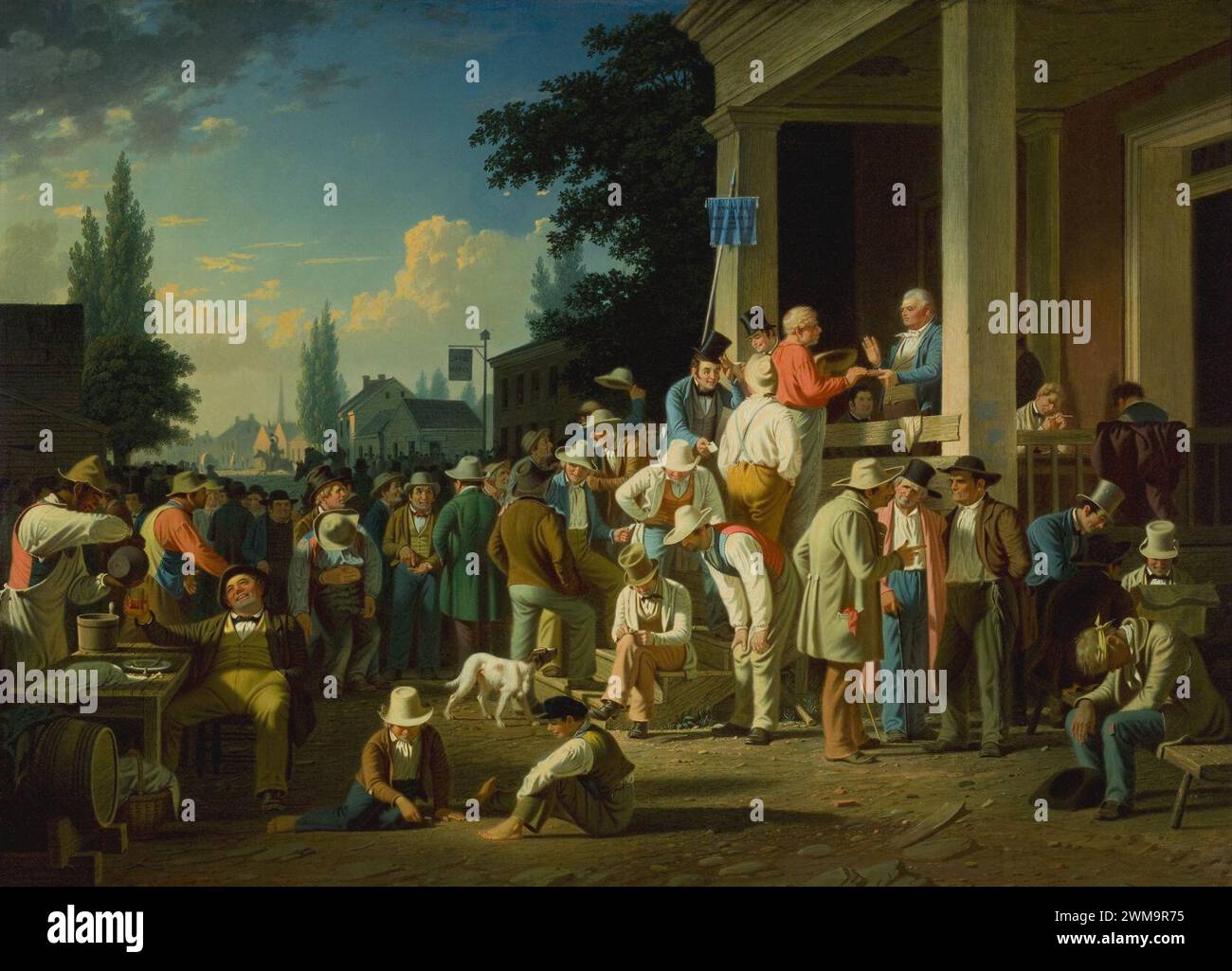 County election george bingham hi-res stock photography and images - Alamy