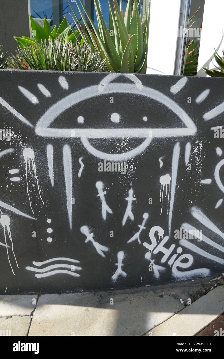 Los Angeles, California, USA 23rd February 2024 UFO Alien Abduction ...