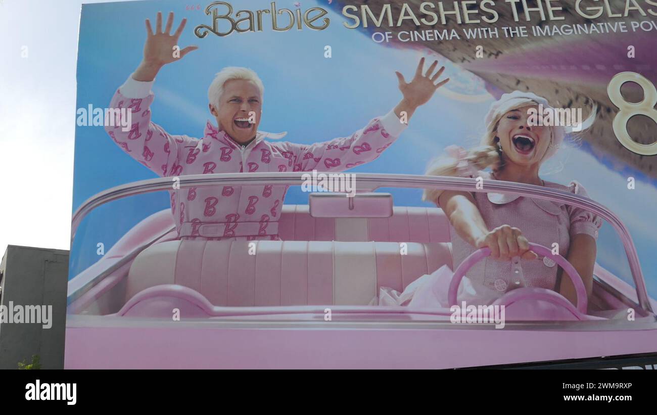 Barbie billboard hi-res stock photography and images - Alamy